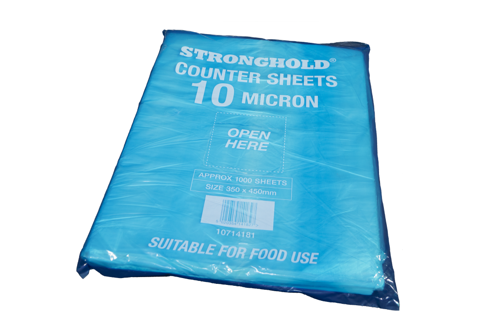 14" x 18" HD Counter Sheets 10 micron 1000/pack | DPA Packaging ...