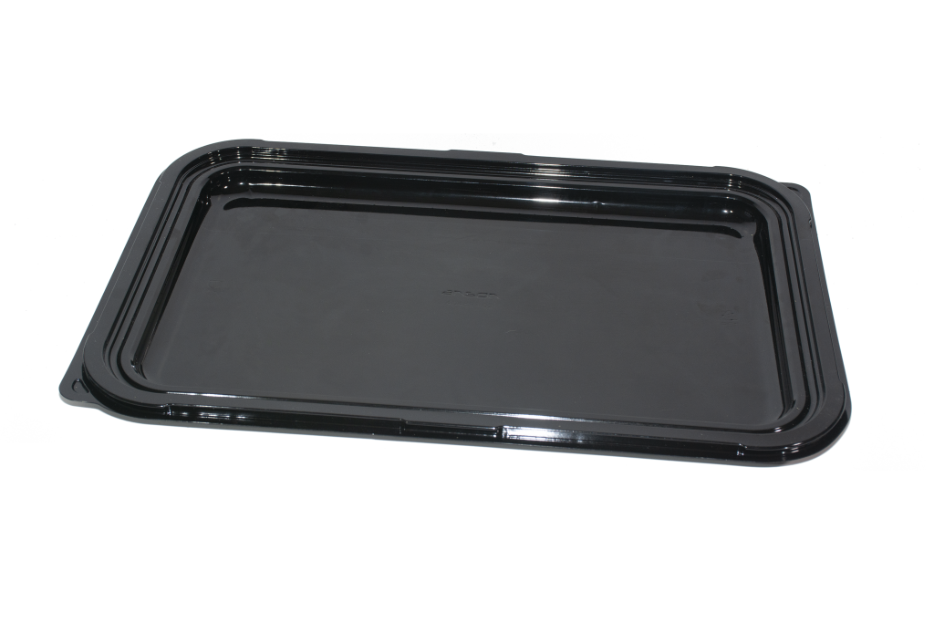 Large Clear Rectangular Platter Base DPA Packaging.